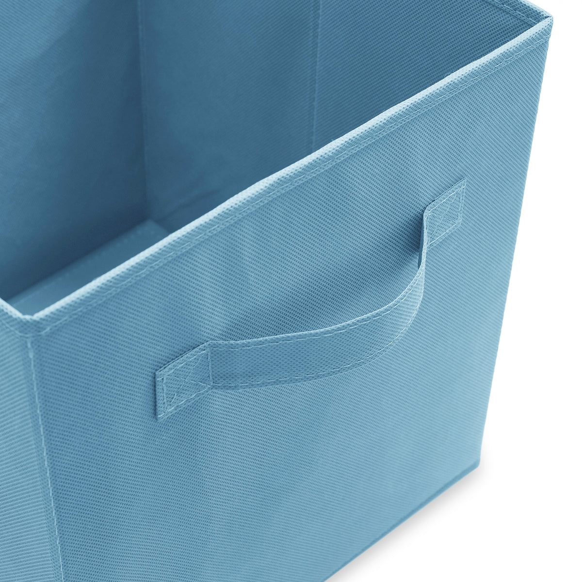 12 Pack 11" Collapsible Fabric Cubes, Storage Bins - Baby Blue ...
